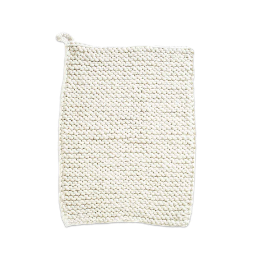 Knitted Wool Dish Mat – Fair + Simple