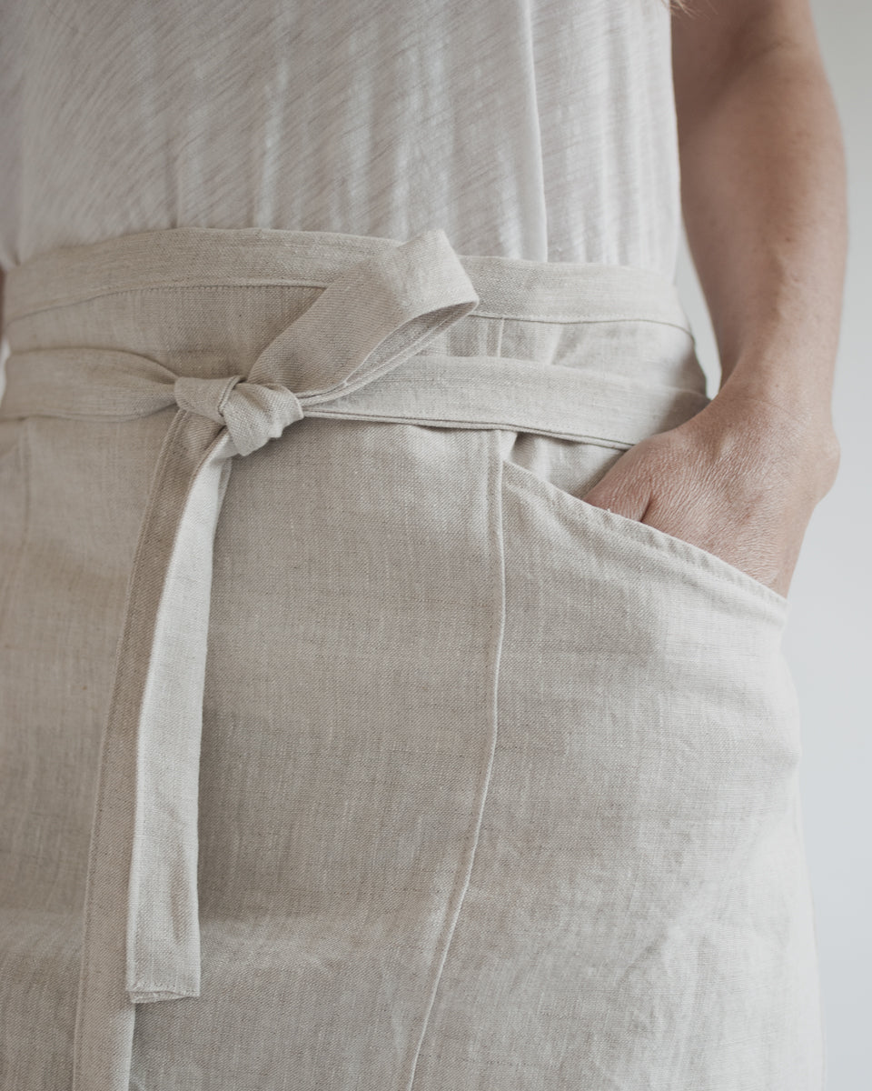 The Pocketed Half Apron | A Digital Sewing Pattern and Tutorial – Fair ...